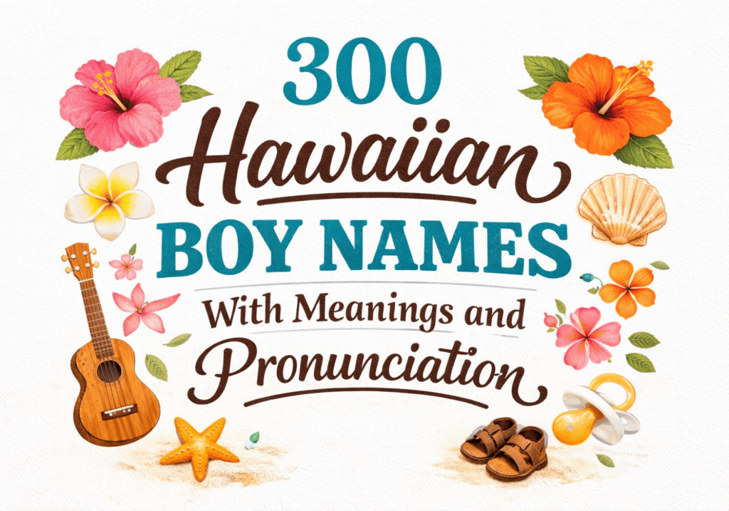 300 Hawaiian Boy Names With Meanings & Pronunciation (Strong Hawaiian ...
